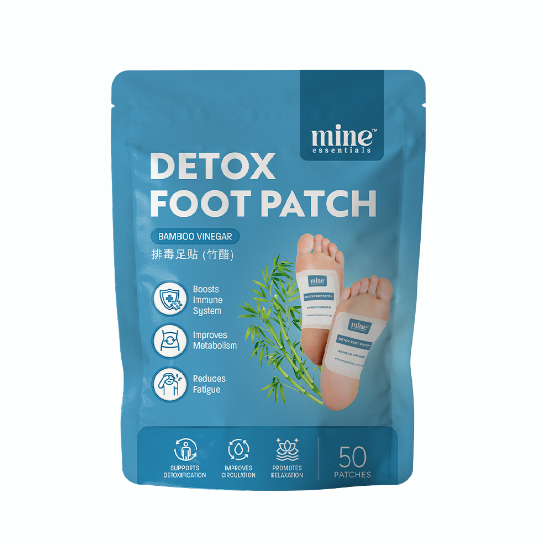 Bamboo Vinegar Detox Foot Patch for Daily Fatigue Relief | MINE ...